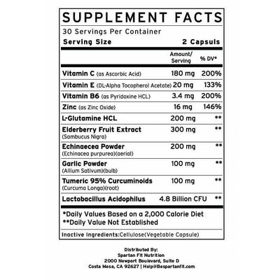 Spartan Shield Immune Support | Powerful Immunity Defense - BeSpartanFit